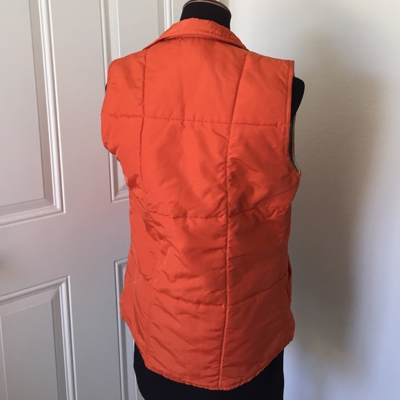 Sierra design | Jackets & Coats | Burnt Orange Vest | Poshmark