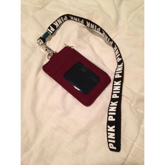 PINK Victoria's Secret | Bags | Soldpink Maroon Lanyard | Poshmark