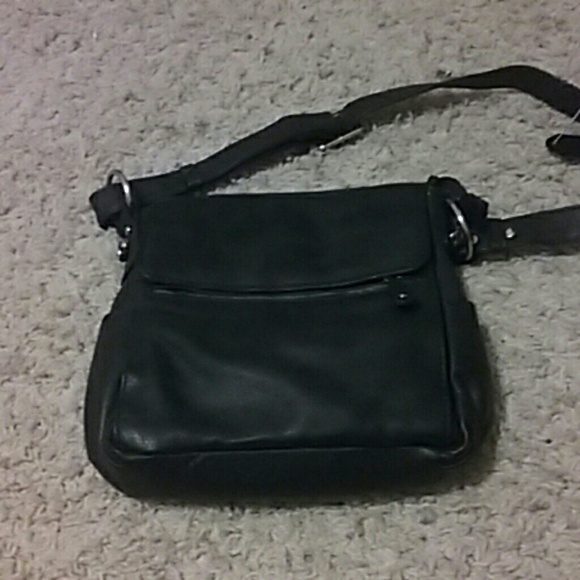 Great American Leather Works | Bags | Real Black Leather Purse | Poshmark