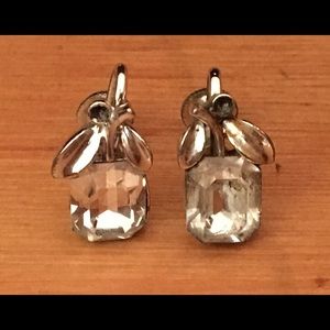 Lisner Jewelry | Jewelry | Vintage Rhinestone Lisner Clip Back Earrings ...
