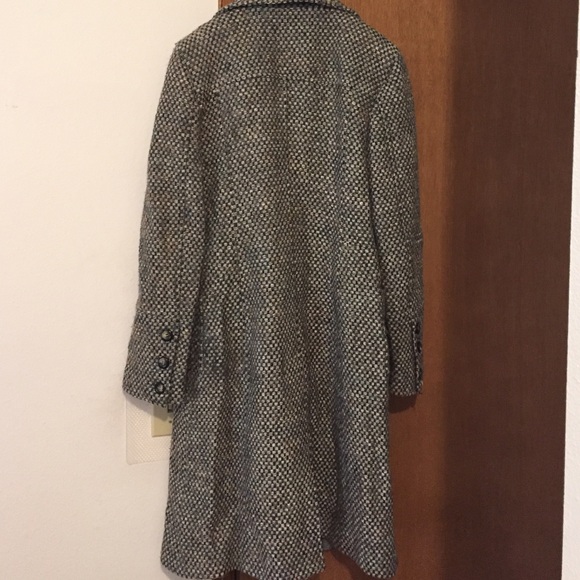 Sisley | Jackets & Coats | Sisley Tweed Coat | Poshmark