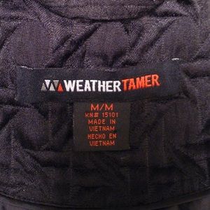 Weather Tamer | Jackets & Coats | Weather Tamer Black Quilted Jacket ...