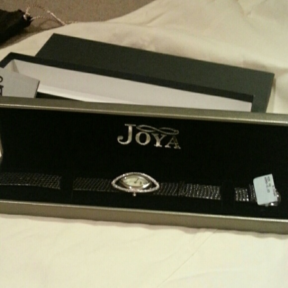 joya | Accessories | Authentic Joya Black Leather Watch | Poshmark