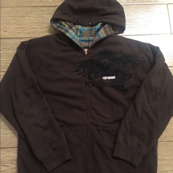 Quiksilver | Jackets & Coats | Quicksilver Reversible Boys Hoodiejacket ...