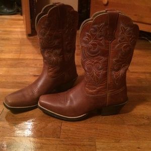 60% off Cavender's Shoes - 💥CAVENDER COWBOY BOOTS💥 Brown Leather Boots ...