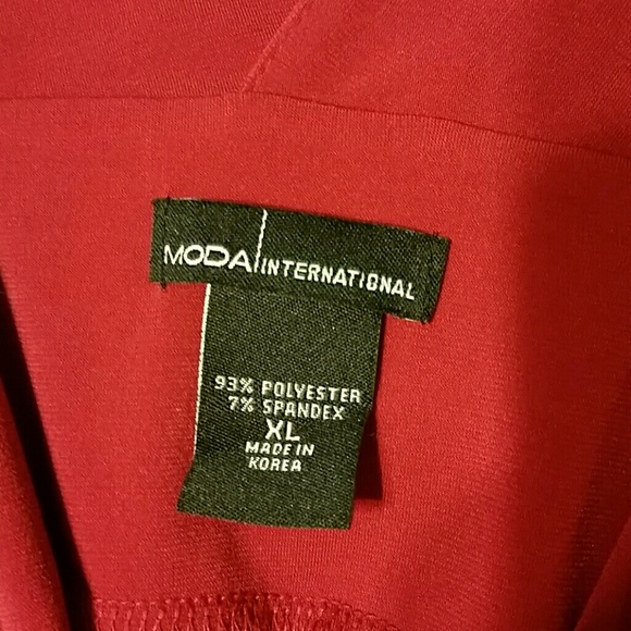 Moda International | Dresses | Moda International Victoria Secret Red ...