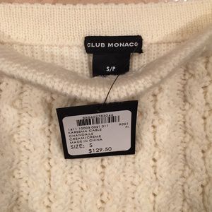 Club Monaco | Sweaters | Club Monaco Cable Knit Sweater | Poshmark