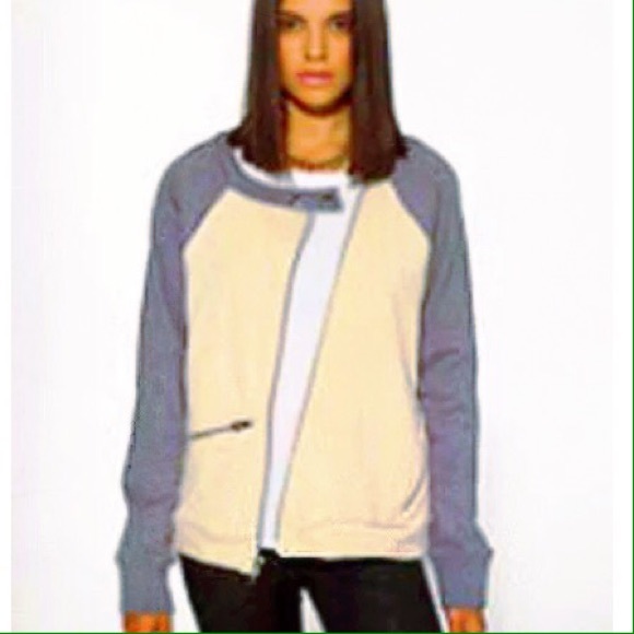 Chaser | Jackets & Coats | Chaser Baseball Moto Jacket Varsity Raglan ...