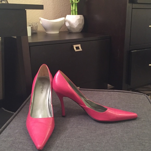 BCBGirls | Shoes | Bcbgirls Magenta Pumps | Poshmark