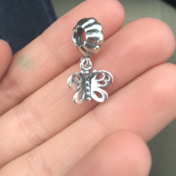 Pandora | Jewelry | Bff Butterfly Pandora Charm | Poshmark