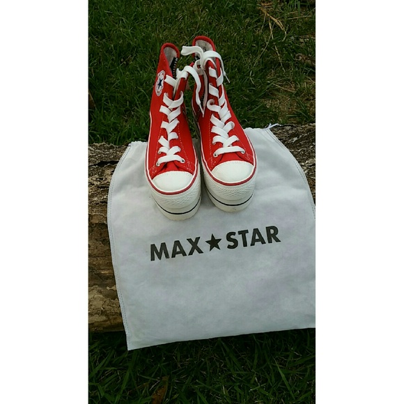 Shoes | Max Star Platform Converse | Poshmark