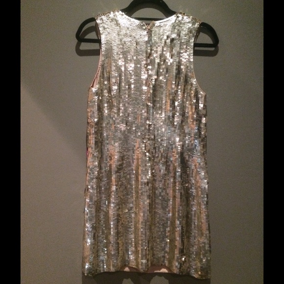 French Connection | Dresses | French Connection Floral Sequin Dress ...