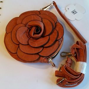 Bags | Flower Purse Wristlet | Poshmark