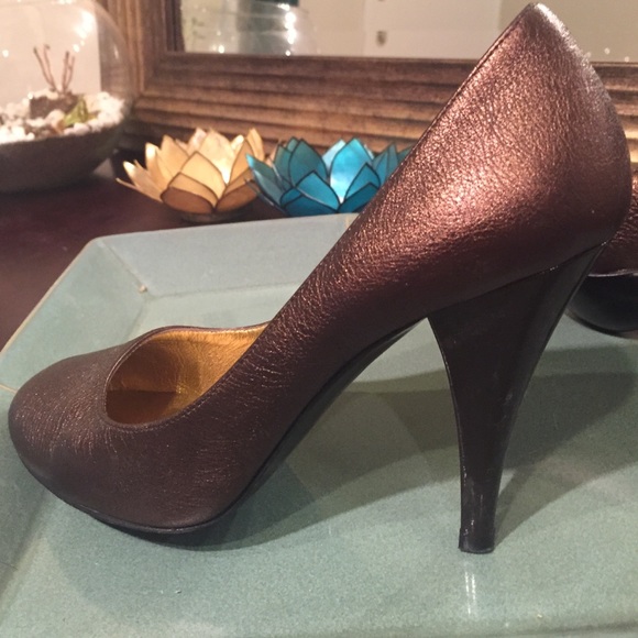 Caligarius | Shoes | Copper High Heels | Poshmark