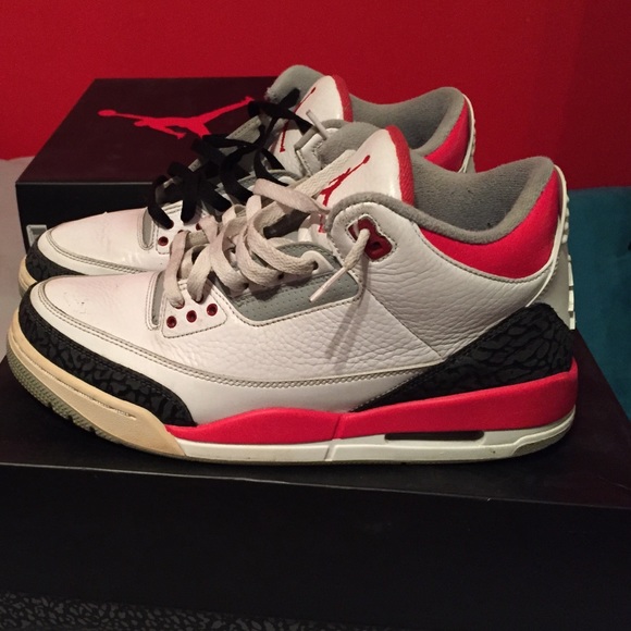 Jordan | Shoes | Used Fire Red 3s | Poshmark