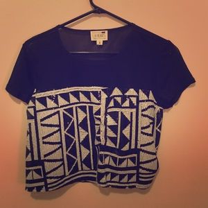 PacSun | Tops | Pac Sun Aztec Crop Top | Poshmark