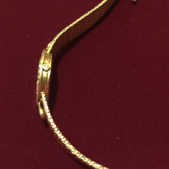 Omega | Jewelry | Authentic 8k Solid Gold Omega Mesh Bracelet Watch ...