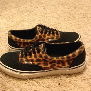 Vans | Shoes | Cheetah Print Vans | Poshmark
