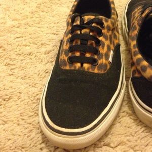 Vans | Shoes | Cheetah Print Vans | Poshmark