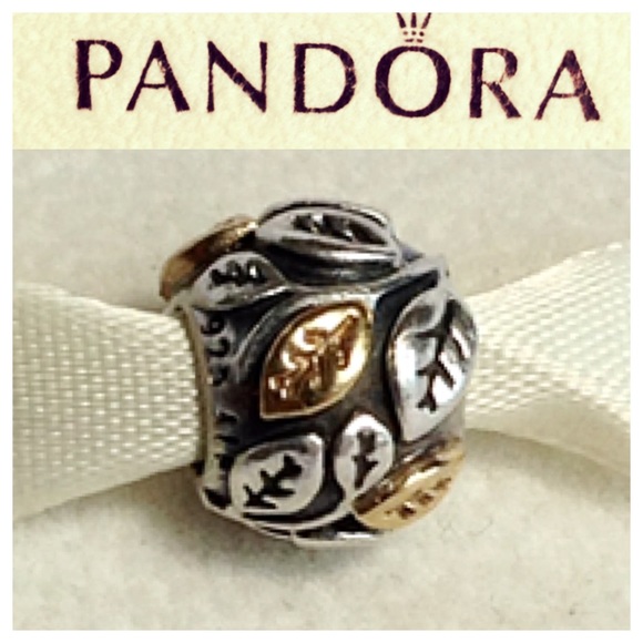 Pandora | Jewelry | Authentic Pandora Two Tone Tree Of Life Gold | Poshmark