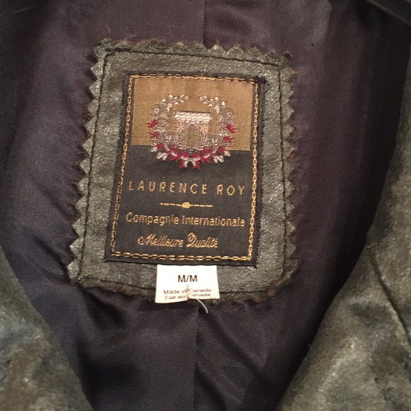Laurence Roy | Jackets & Coats | Laurence Roy Leather Coat | Poshmark