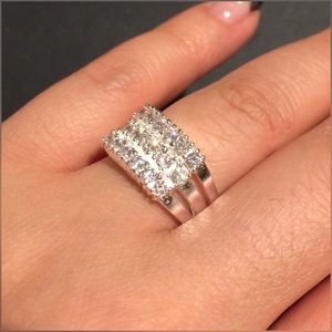 Jewelry | High Quality Crystal 925 Stamped Ring | Poshmark