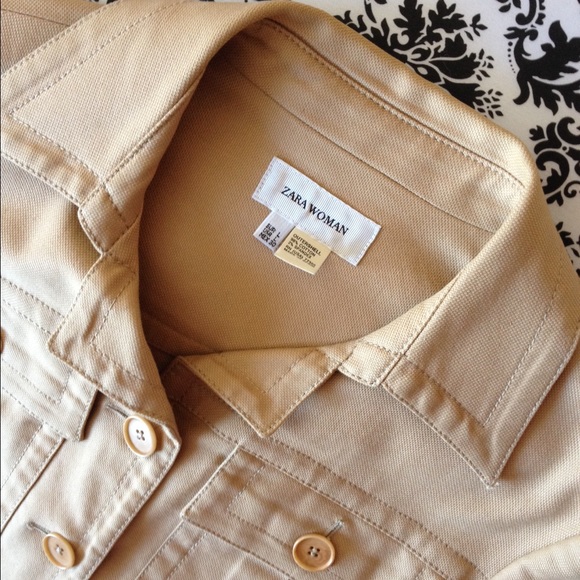 Zara | Jackets & Coats | Zara Safari Jacket | Poshmark