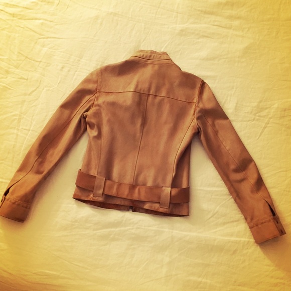 MUI MUI | Jackets & Coats | Mui Mui Leather Jacket Antique Style ...