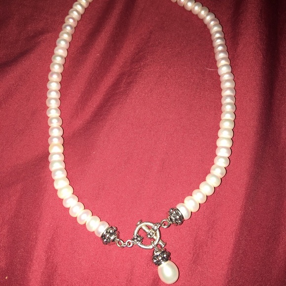 71% off Pandora Jewelry - Pandora pearl necklace from Shannon's closet ...