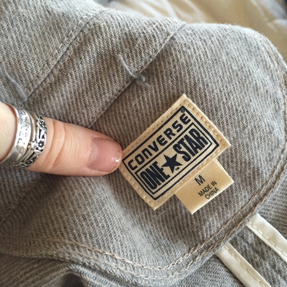 Converse | Jackets & Coats | Converse Pleated Jacket | Poshmark