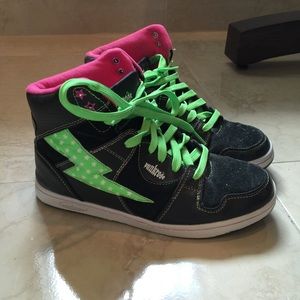 52% off Califootwear Shoes - Califootwear Black Yakira Hi-Top Sneaker ...