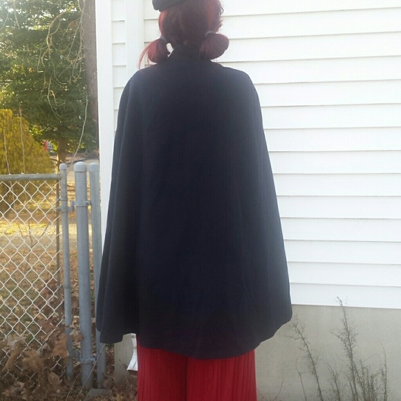 Vintage | Jackets & Coats | Vintage Cape Military Style Wool Gorgeous ...