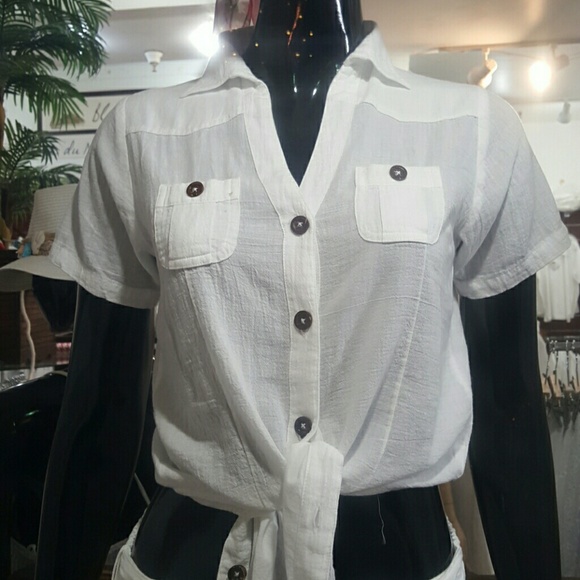 white cotton club | Tops | New White Cotton Club Chemise | Poshmark