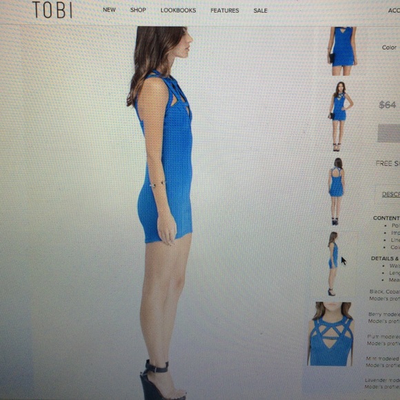 Tobi | Dresses | Stencil Me In Dress | Poshmark