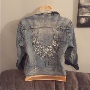 Jackets & Coats | Bling Jean Jacket | Poshmark