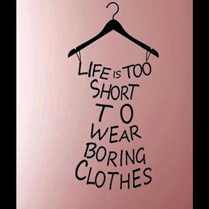 Accessories | Lifes Just Too Short Buy What You Love | Poshmark