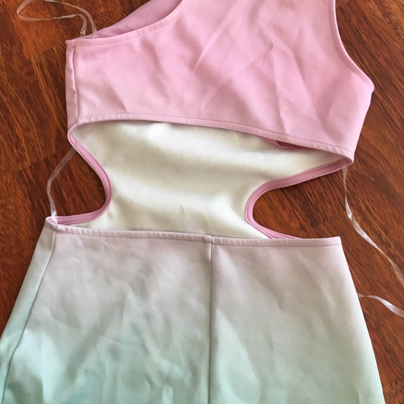 Dresses | Pastel Gradient Bodycon Mini Dress | Poshmark