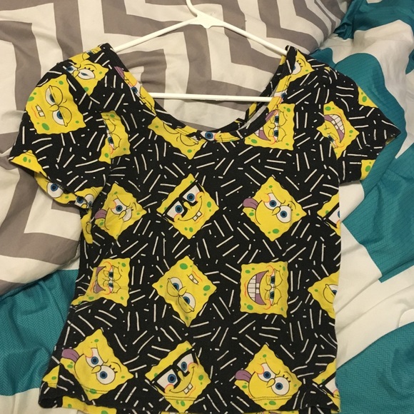 Rue21 | Tops | Spongebob Crop Top | Poshmark
