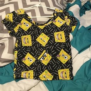 Rue21 | Tops | Spongebob Crop Top | Poshmark