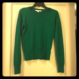 kelly green cashmere sweater on Poshmark