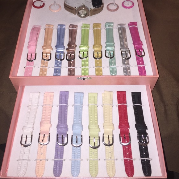 Accessories | Ashley Princess Interchangeable Watch Set | Poshmark