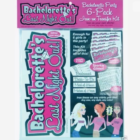 Other | Bachelorette Iron On Bachelorettes Last Night Out | Poshmark