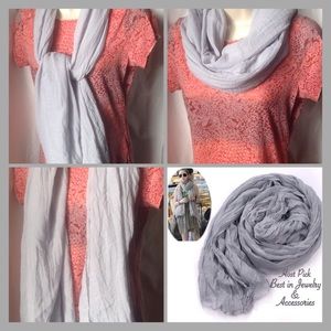Boutique | Accessories | Crinkle Scarf Wrap | Poshmark