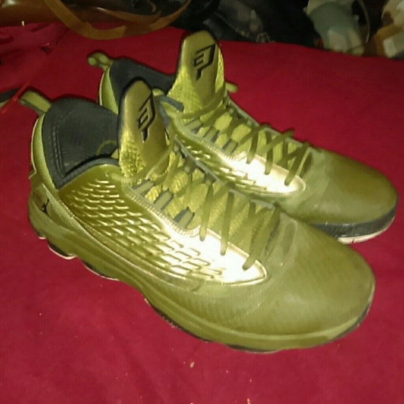 Jordan | Shoes | Size 5 Army Green Air Jordan Cp3s | Poshmark