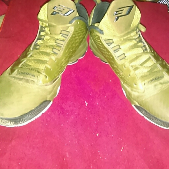 Jordan | Shoes | Size 5 Army Green Air Jordan Cp3s | Poshmark