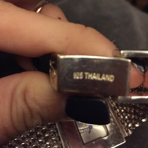 Simon sassoon | Accessories | Simon Sassoon Sterling Bracelet Watch ...