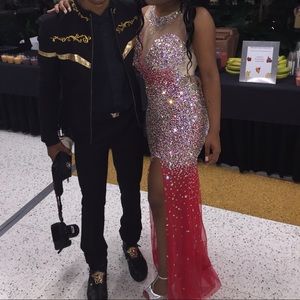 Dresses | Red Bombshell Prom Dress Evening Gown | Poshmark