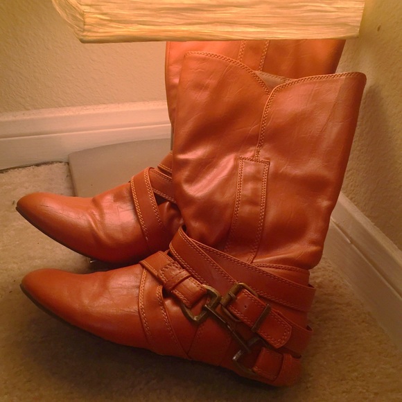 Max Collection | Shoes | Chestnut Buckle Boots | Poshmark