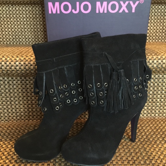 Mojo Moxy | Shoes | Mojo Moxy Suede Boots | Poshmark