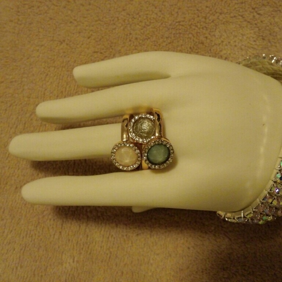 Jewelry | Free 3 Piece Rings Set | Poshmark
